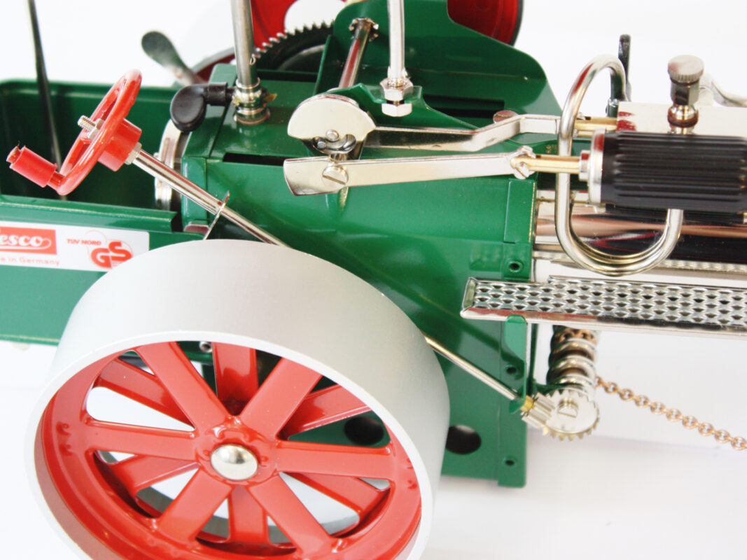 Wilesco D375 Bausatz: Dampfwalze, grün 00375 - Wilesco Dampfmaschinen und Ersatzteile Schweiz